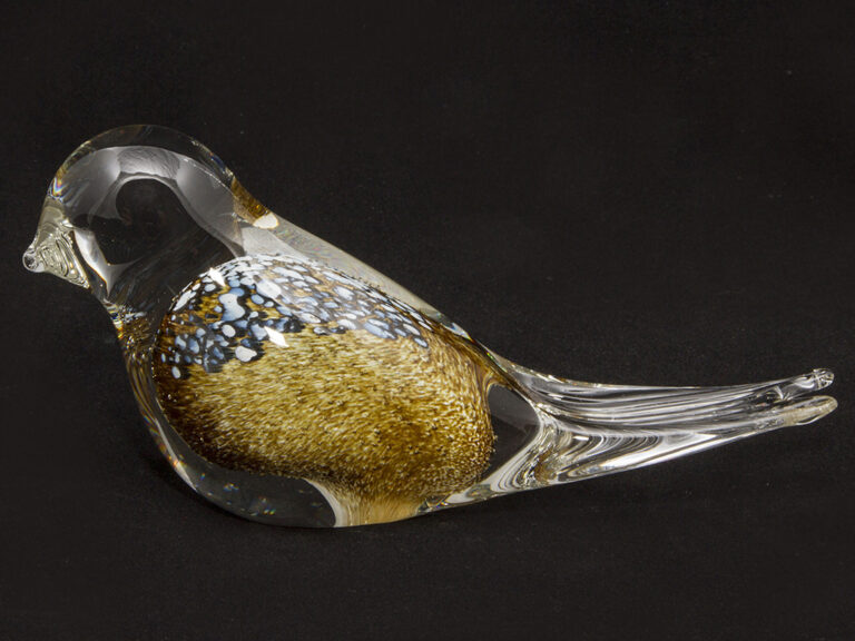 Handmade Golden Glass Bird's by AfriArtisan Designs