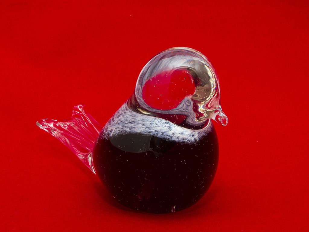 Handmade Black Glass Bird's by AfriArtisan Designs